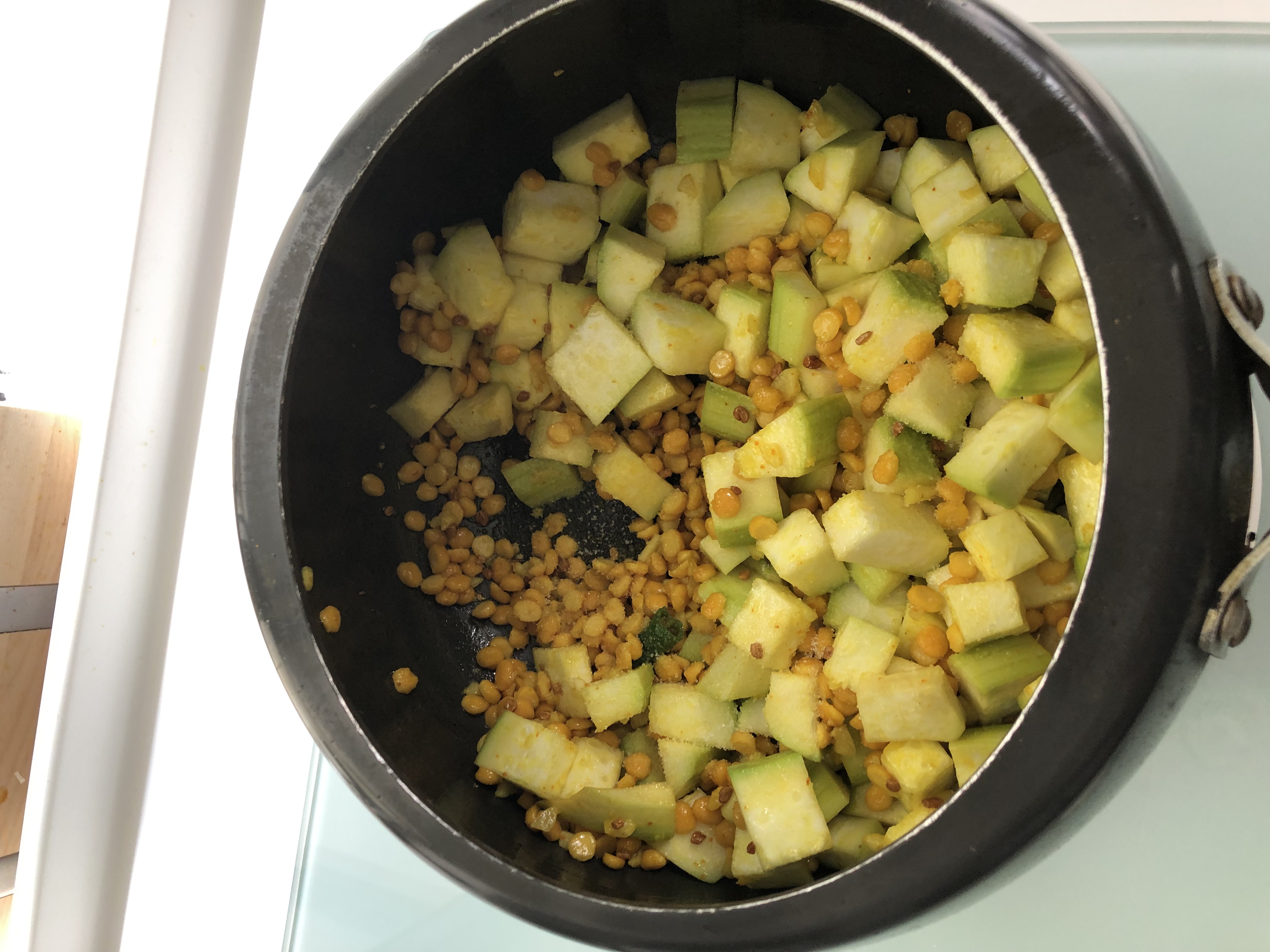 Lauki Chana Dal | Bottle Gourd with Lentils – OneWholesomeMeal